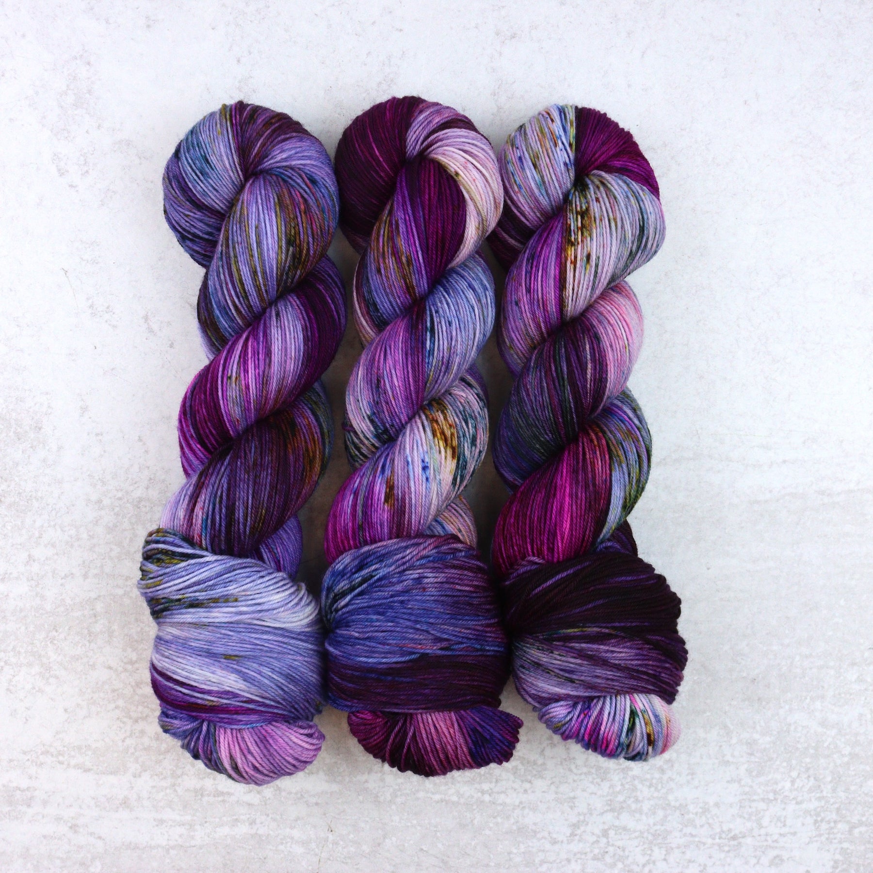 Dragonfly Hand-Dyed Fingering Weight Yarn - Superwash Merino | Spun ...