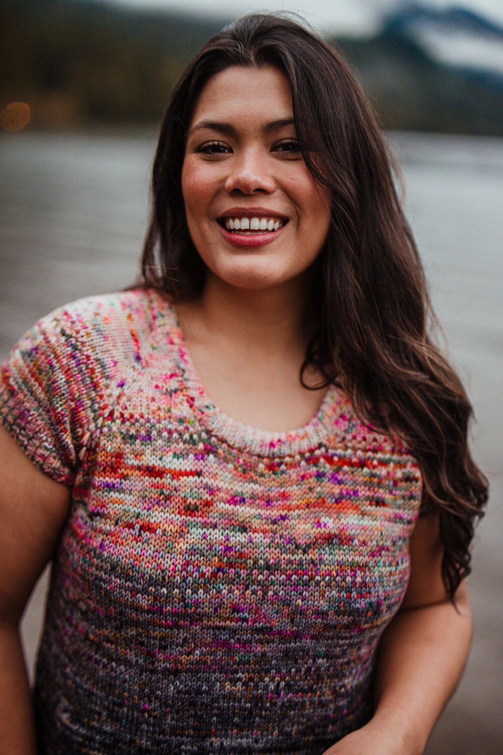 Lite Bright Sweater Kit - Hand-Dyed Yarn Kit | Spun Right Round